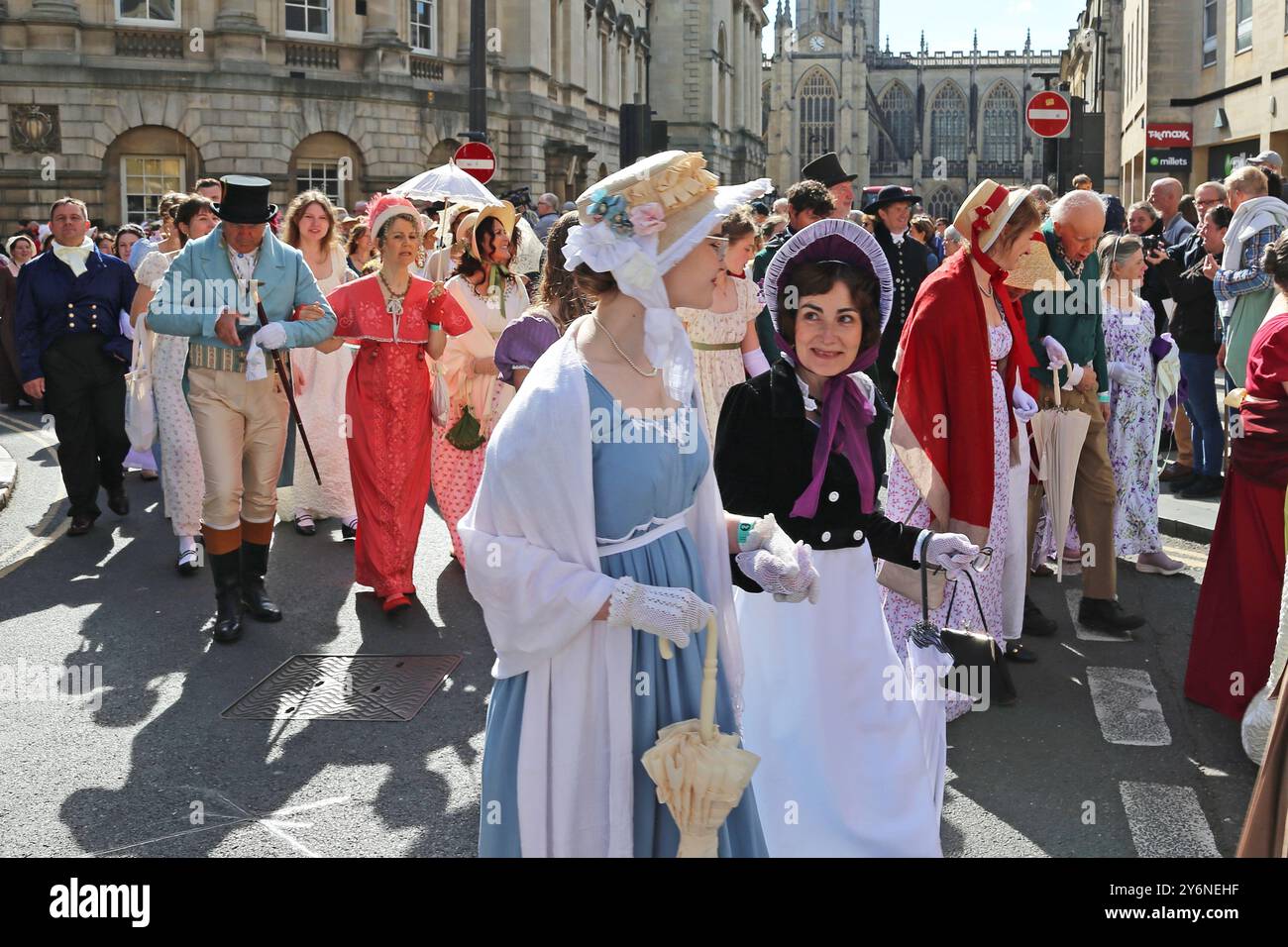 Grand Regency Costumed Promenade, High Street, Jane Austen Festival ...