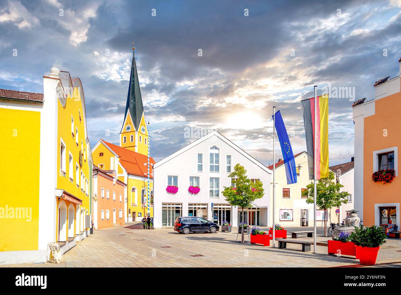 Old city of Dietfurt, Germany Stock Photo - Alamy