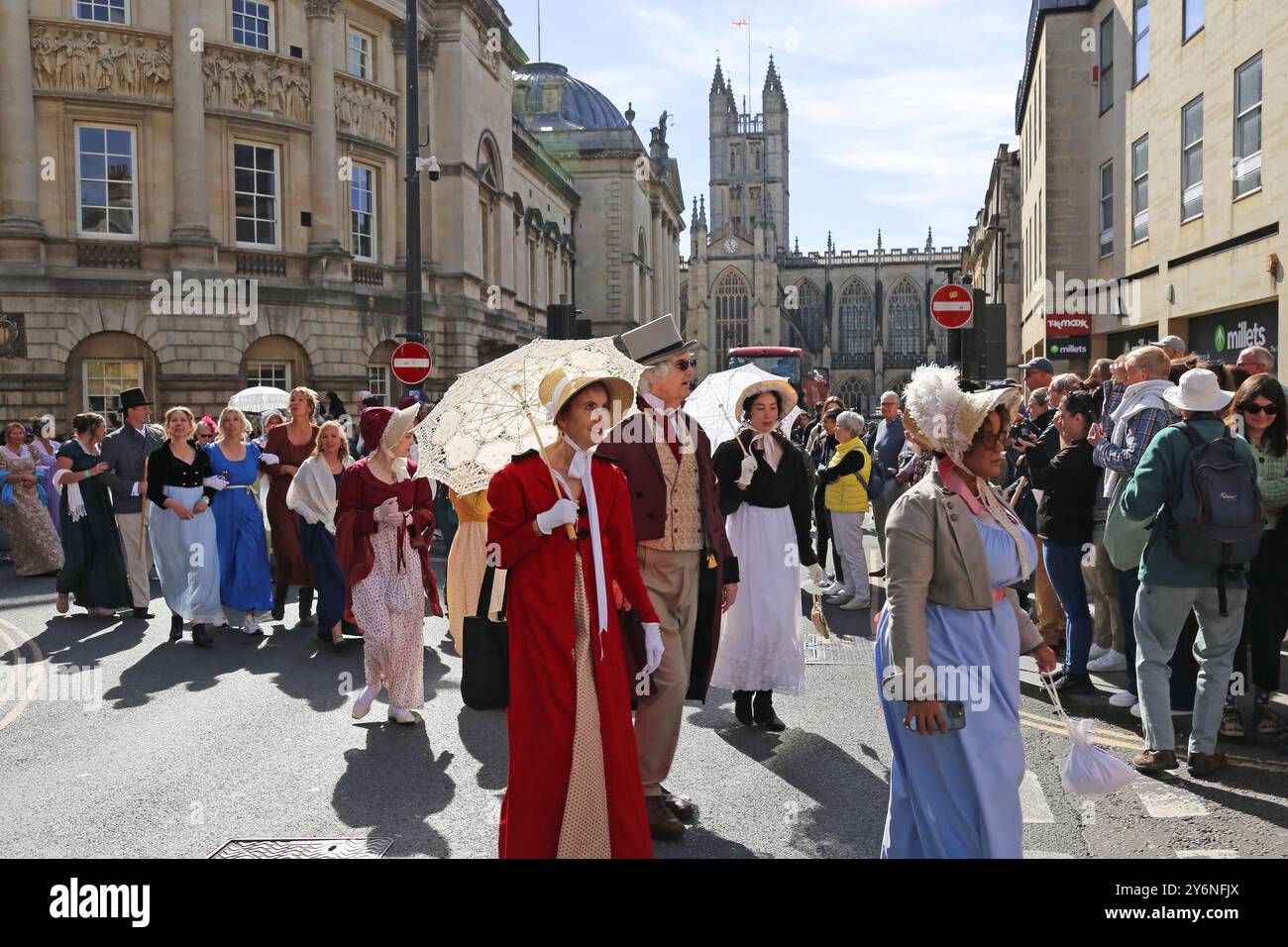 Grand Regency Costumed Promenade, High Street, Jane Austen Festival ...
