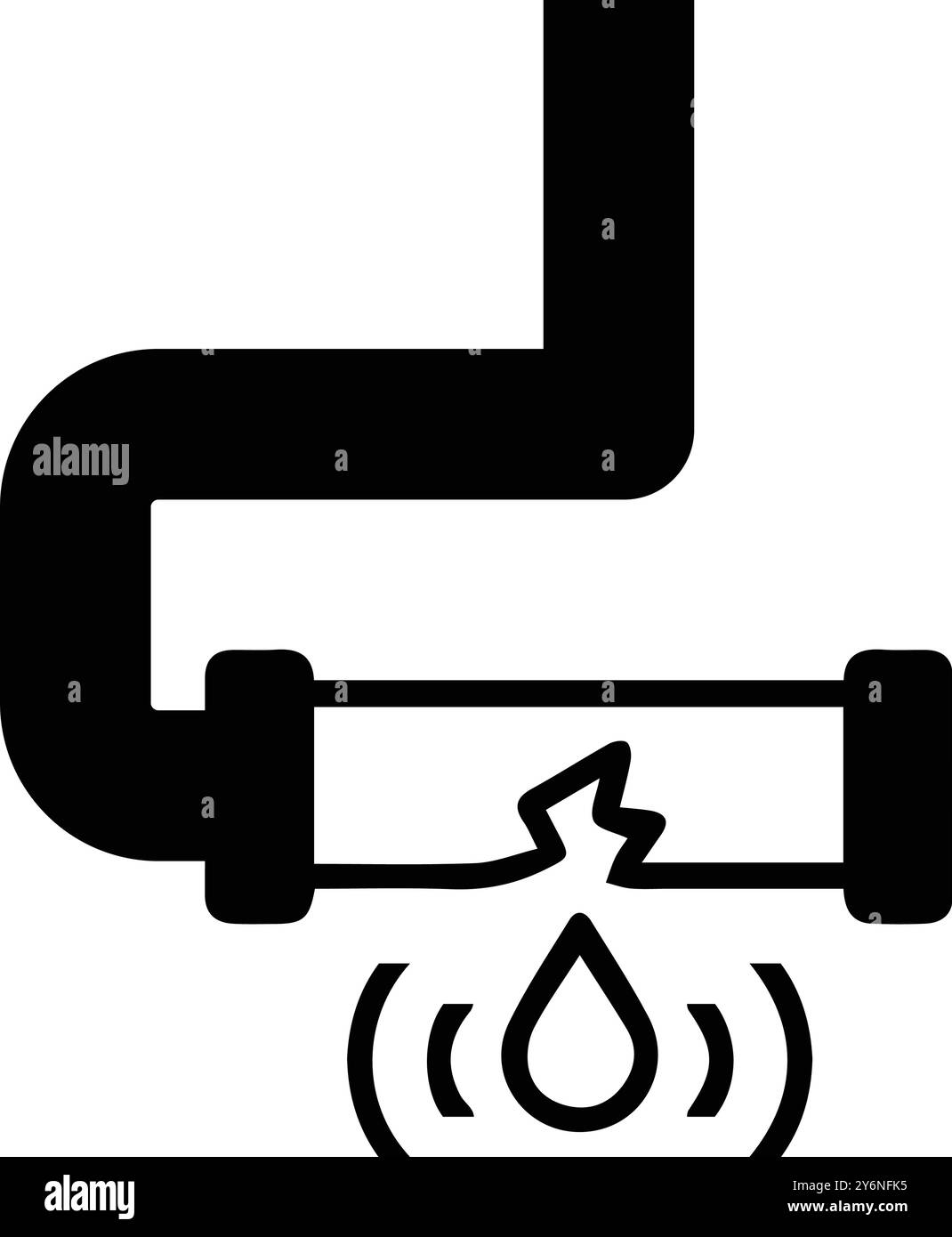 leak, engine, oil leak, engine oil leak icon Stock Vector Image & Art ...