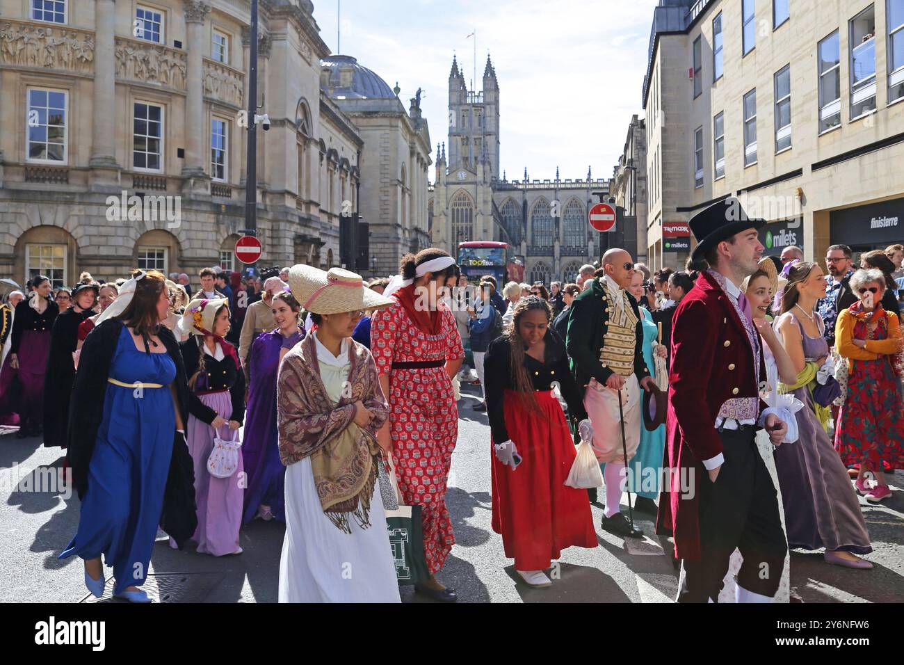 Grand Regency Costumed Promenade, High Street, Jane Austen Festival ...