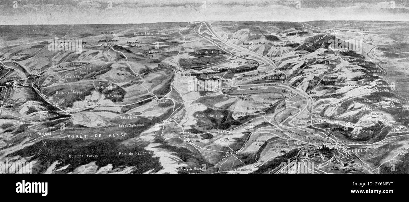 Map of wwi battlefields Black and White Stock Photos & Images - Alamy