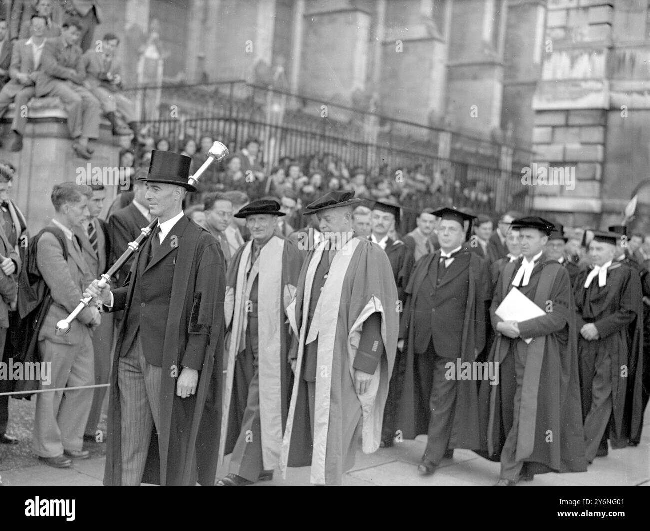 General Eisenhower (right) and Field Marshall Viscount Montgomery seen ...
