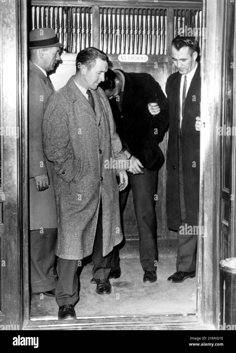 Strangler leaves elevator Boston, USA A 22 year old son of a Cambridge ...