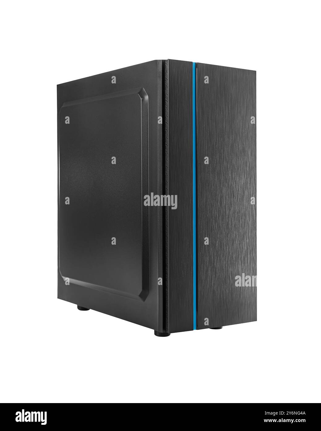 Computer system unit isolated on white Stock Photo - Alamy