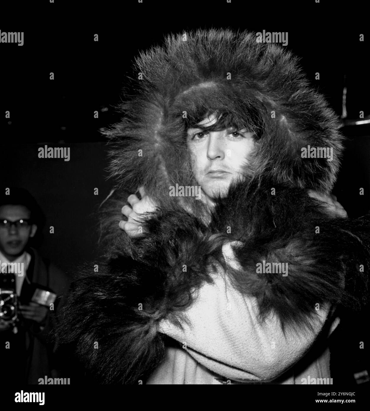 Pictured tonight during rehearsals at th Odeon Cinema Hammersmith is ...