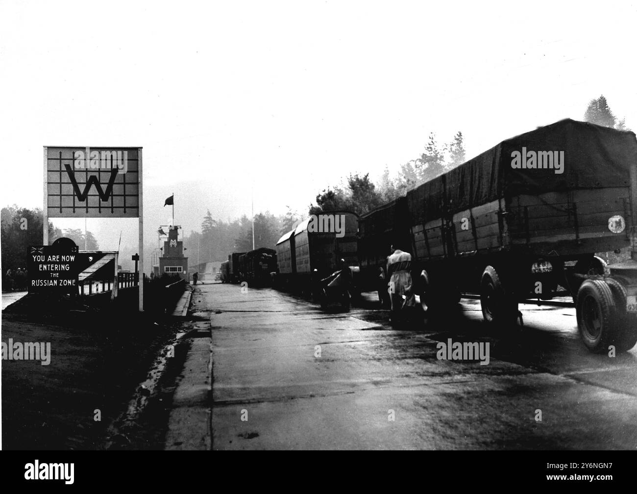 Heavy traffic zone Black and White Stock Photos & Images - Alamy