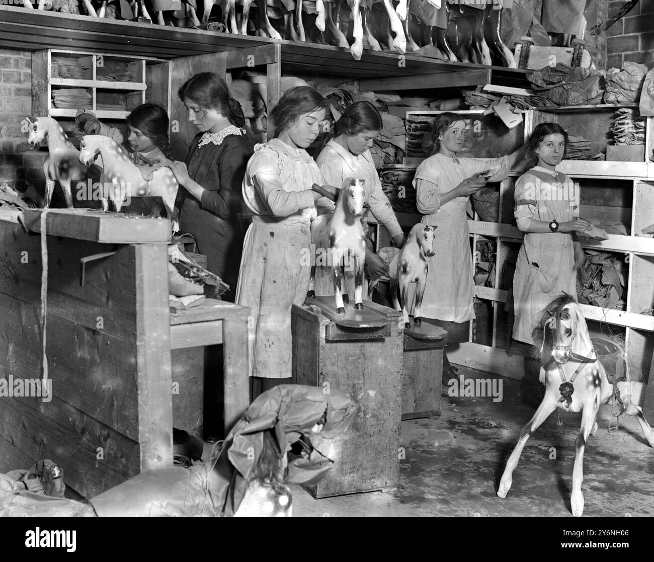 British Toy Factory Stock Photo - Alamy