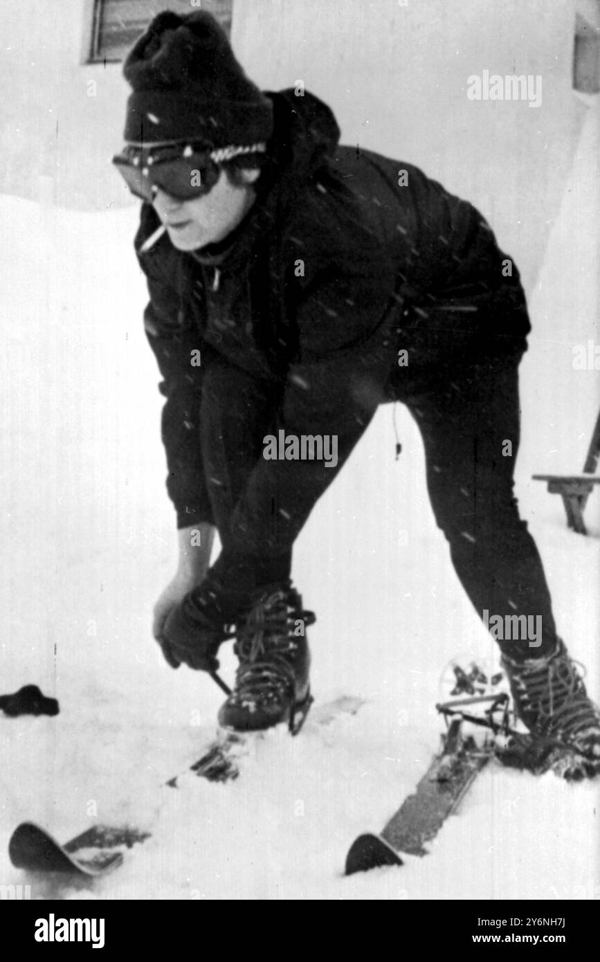 St. Moritz: Beatle John Lennon, of England's famous Pop-singing quartet ...
