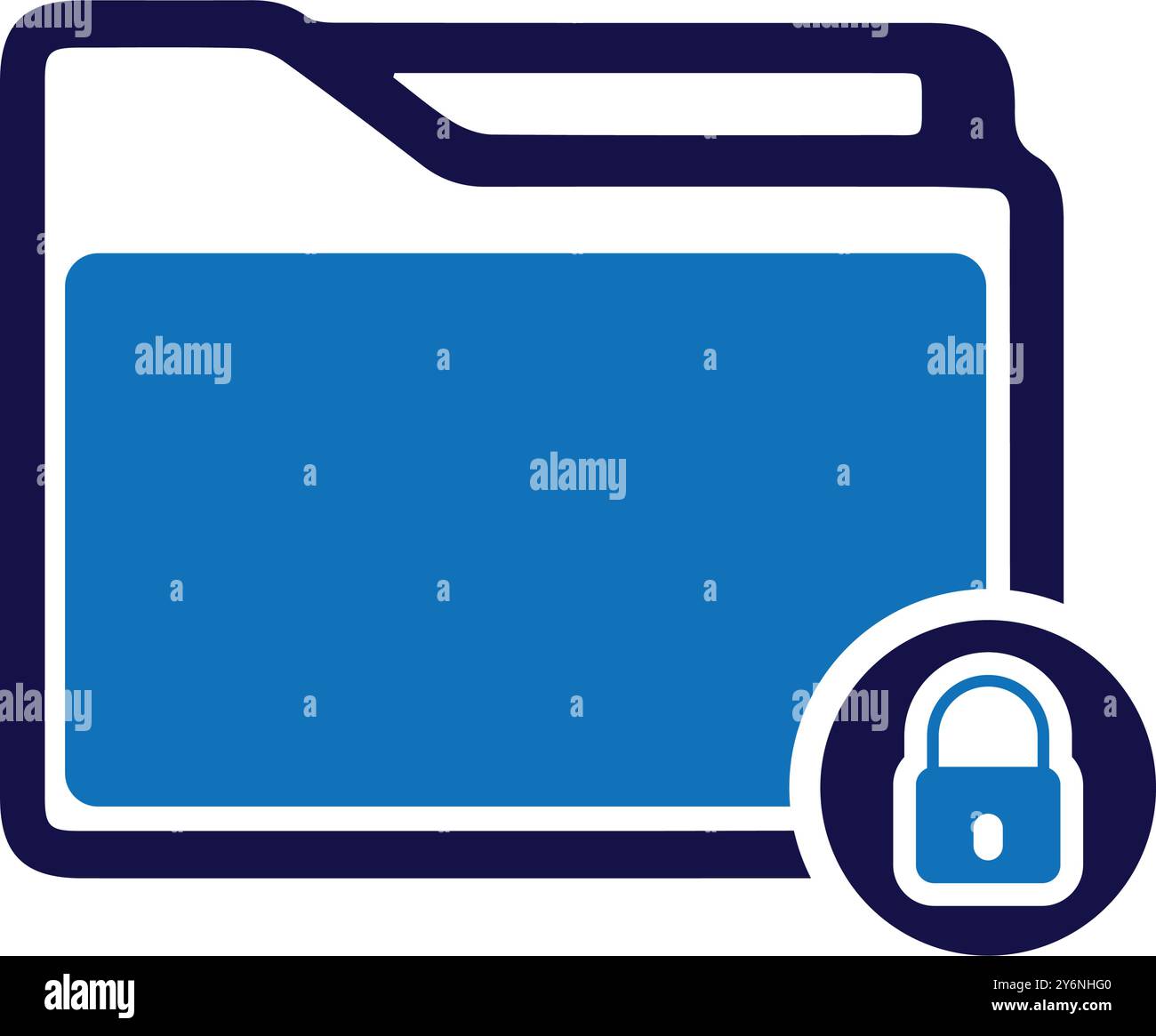 folder, access, tick, secure, lock, security, folder access security icon Stock Vector Image ...