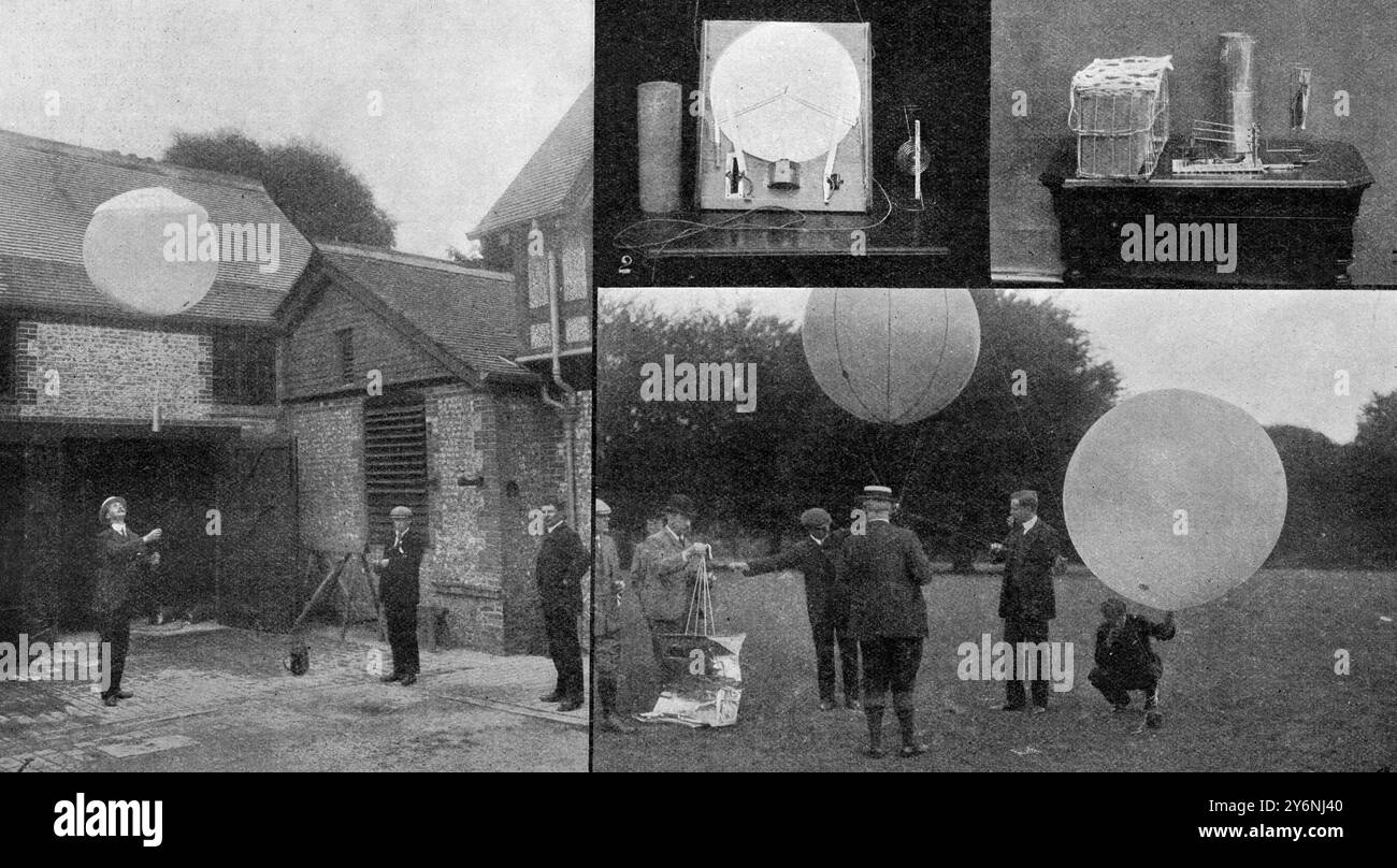 1. Liberation A weather Balloon and parachute with meteorological ...