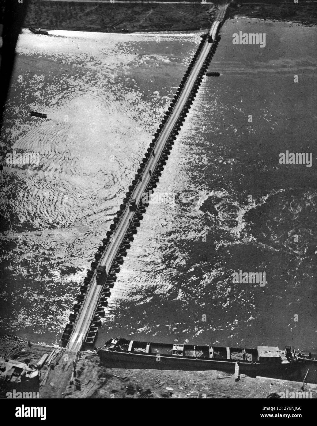 Spanning the Rhine, our answer to the Enemy's burnt bridges US First ...