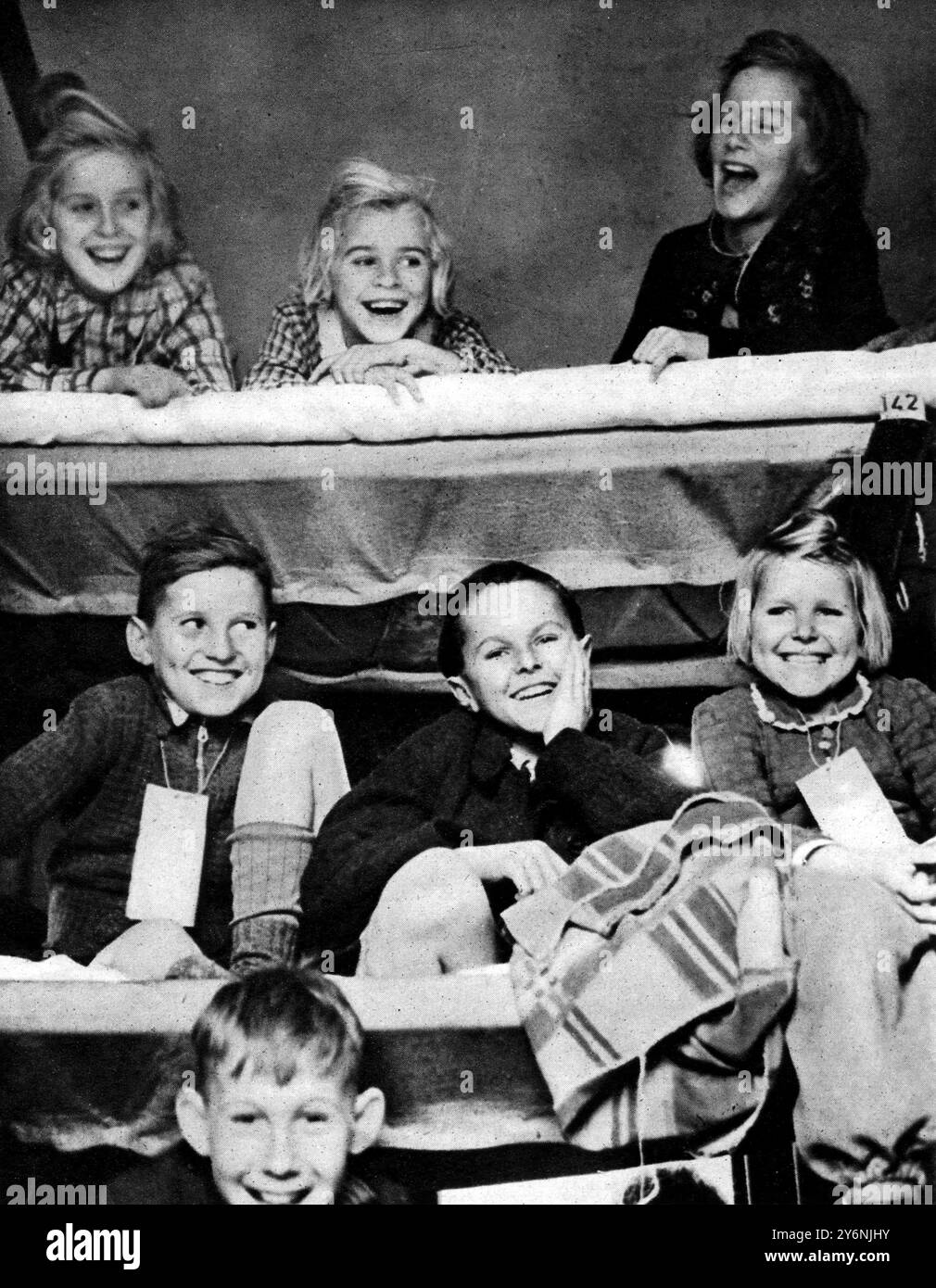 Wearing labels like British children did during the evacuation from ...