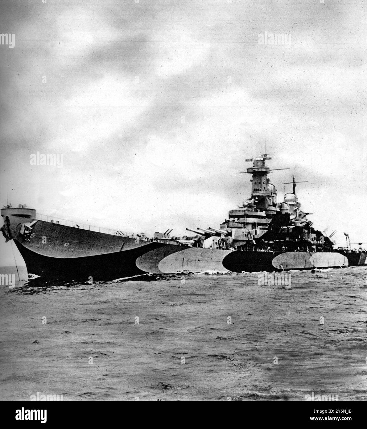 The US battleship Missouri chosen for the historic scene of the ...