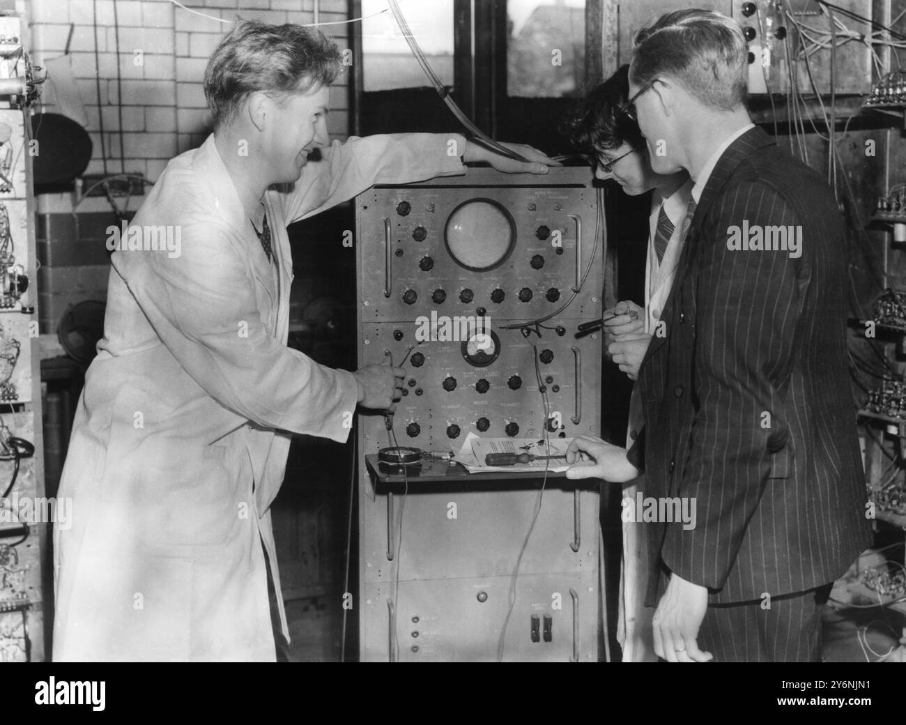 A complicated apparatus has now been perfected at the electrical ...