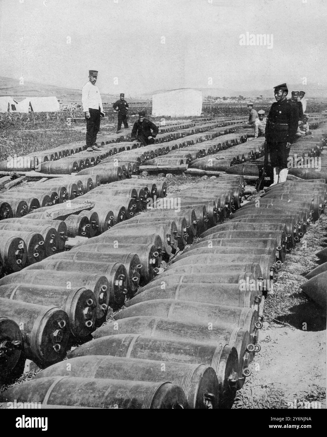 Nogi's compliments to Stoessel, the huge shells that ended the ...