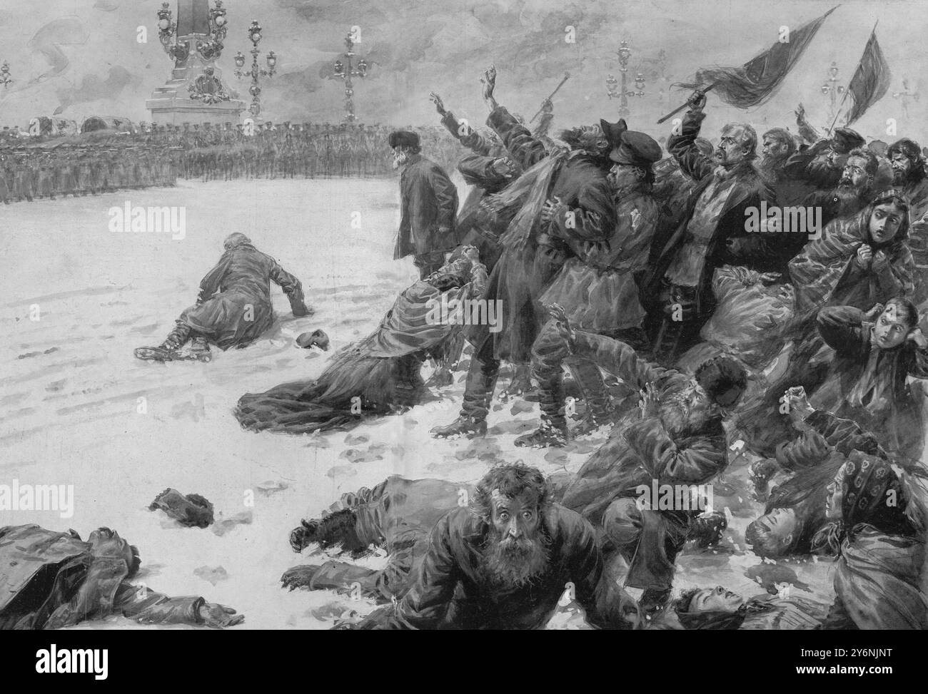 Martyrs in the cause of freedom, the massacre of strikers at the end of ...