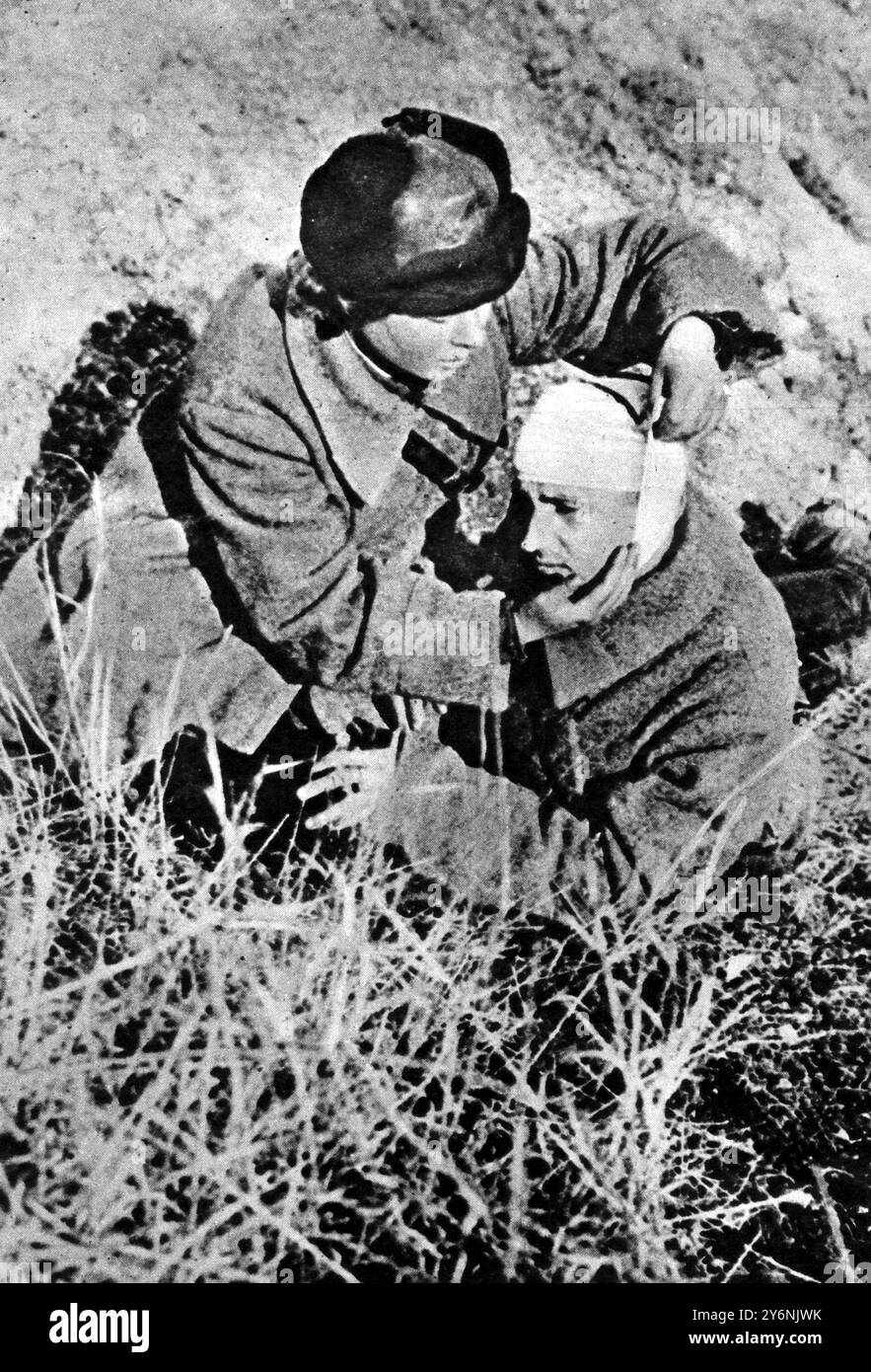 Army officer wounded in Black and White Stock Photos & Images - Alamy