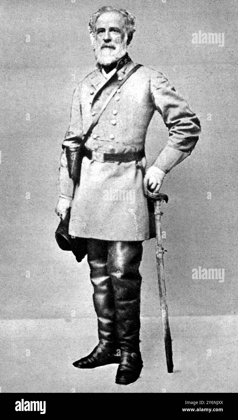 General Robert E Lee 1807-1870, the Commander in Chief of the ...