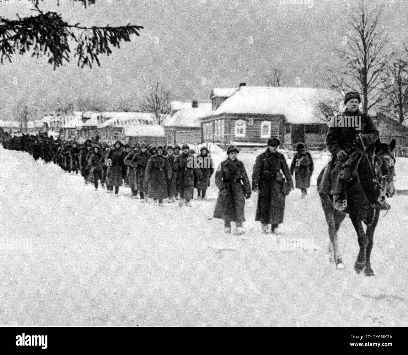 The Russian Advance: smoke and flame and German graves In the Northern ...