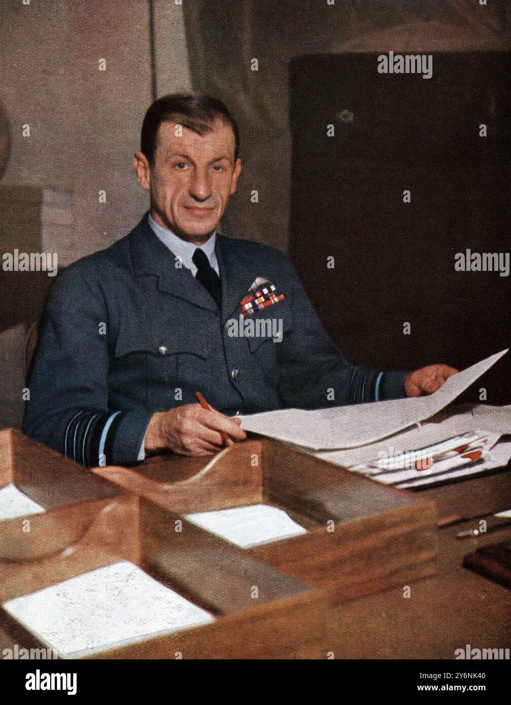 Chief of the Air staff, Air Chief Marshal Sir Charles Portal, third of ...