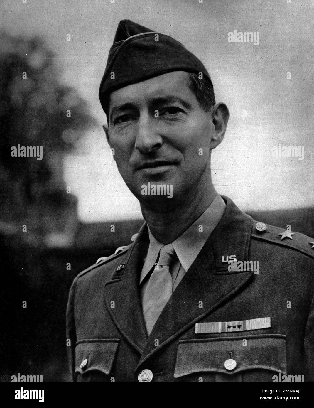 The Commander of the Fifth Army in Italy, Lt Gen Mark Wayne Clark ...
