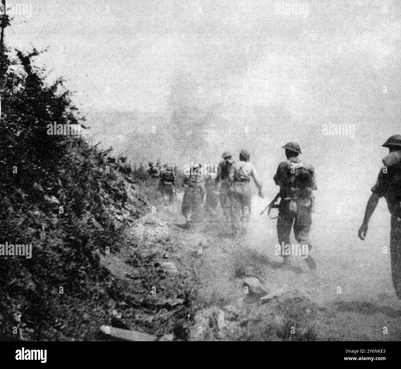 First stages of General Alexander's victorious offensive on May 11th ...