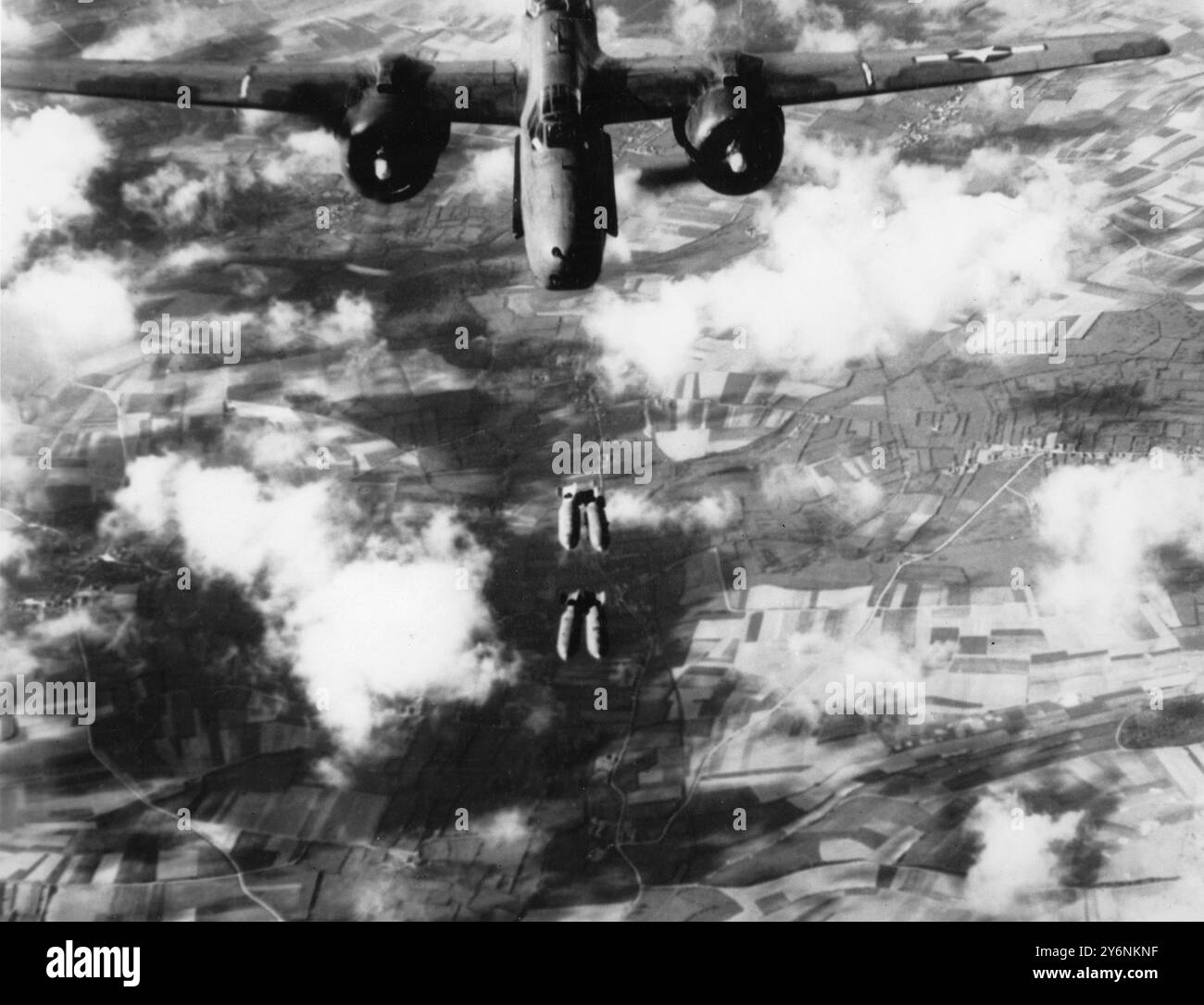 Havoc over France A Havoc (A-20) bomber of the Ninth Air Force releases ...