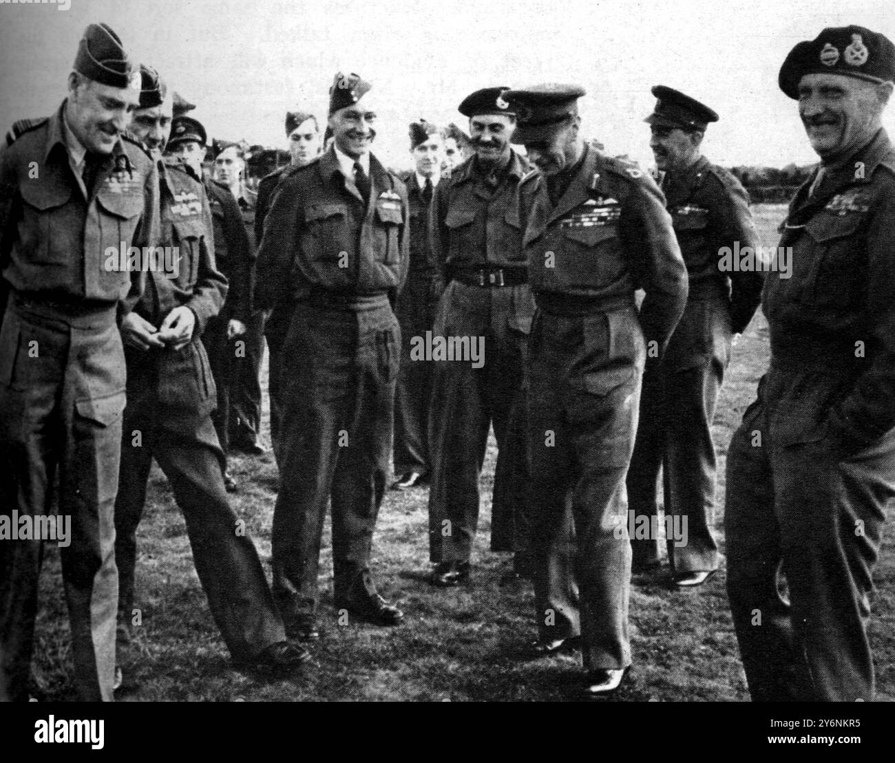 The Kings tour of the battle areas in France, Belgium and Holland. A ...