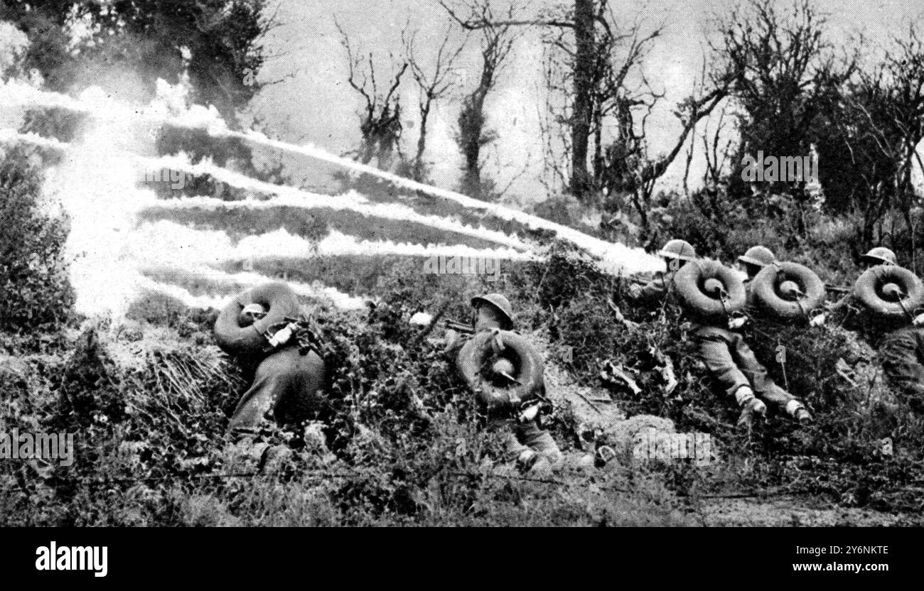 Terrifying new flame throwers now being used in France Pack type flame ...