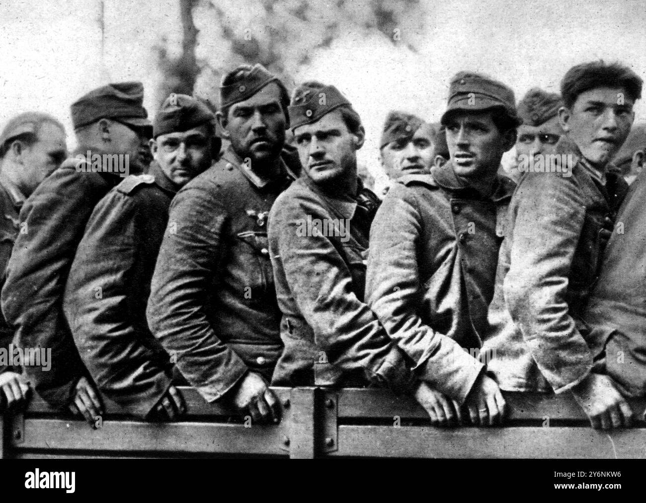 Captured german paratroopers hi-res stock photography and images - Alamy