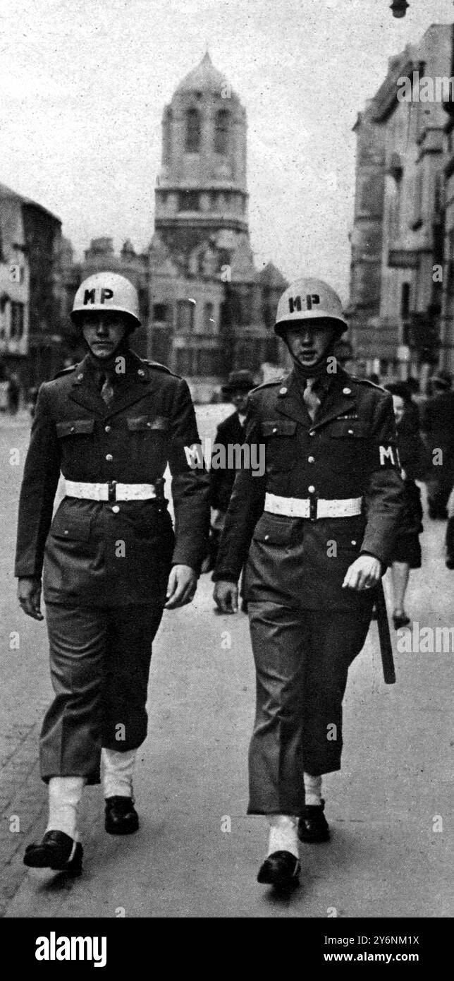 Oxford in Wartime A unique sight for Oxford, United States Army ...