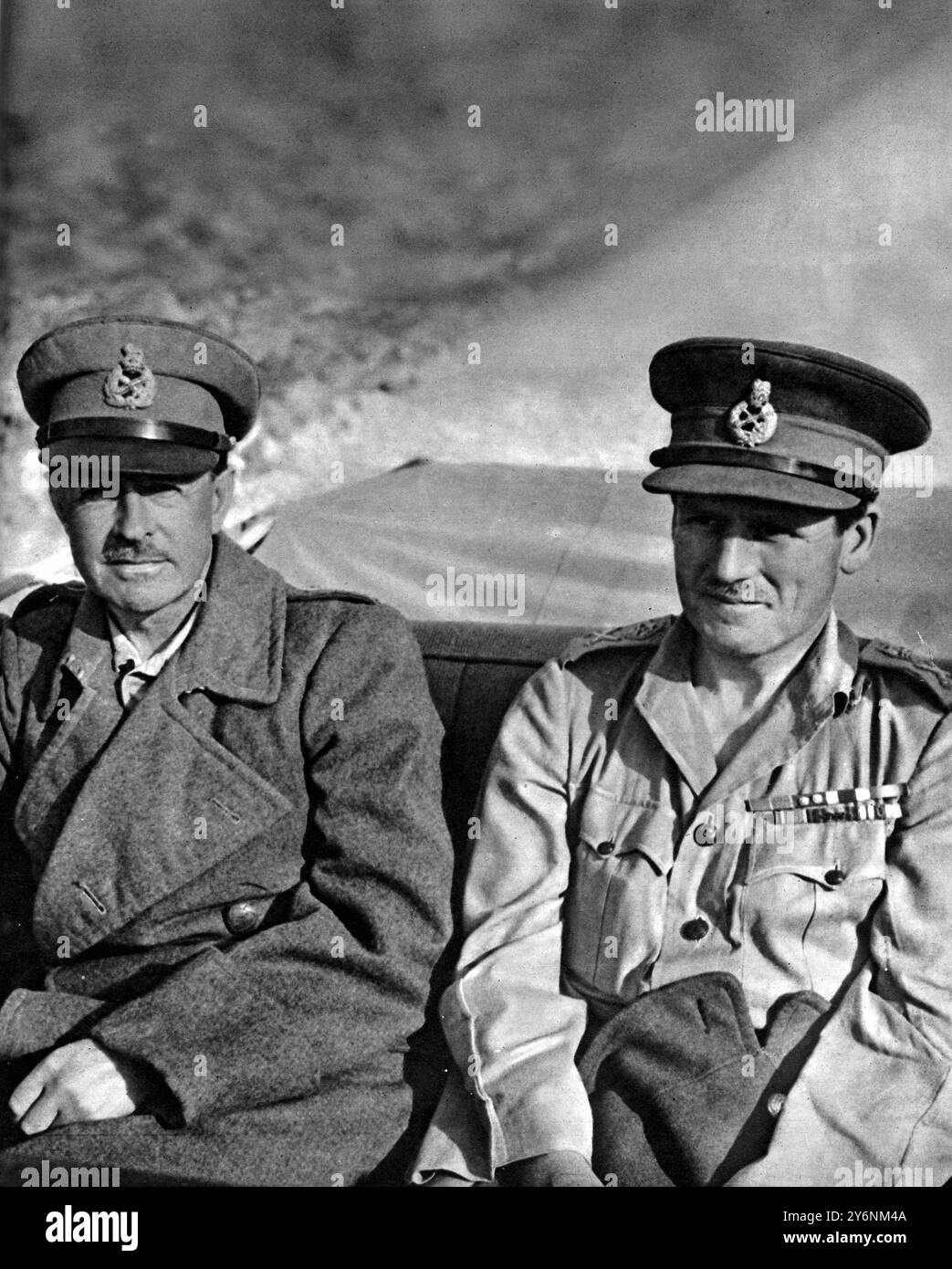 One of the wars greatest Generals. Sir Harold Alexander (left) who ...