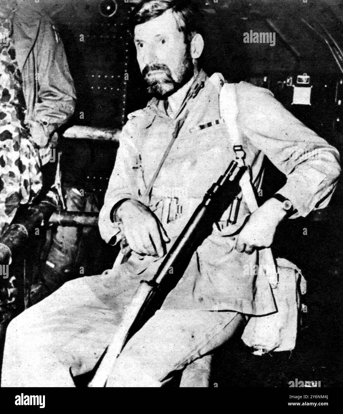 One of the last pictures of Major Gen Wingate before his death in an ...