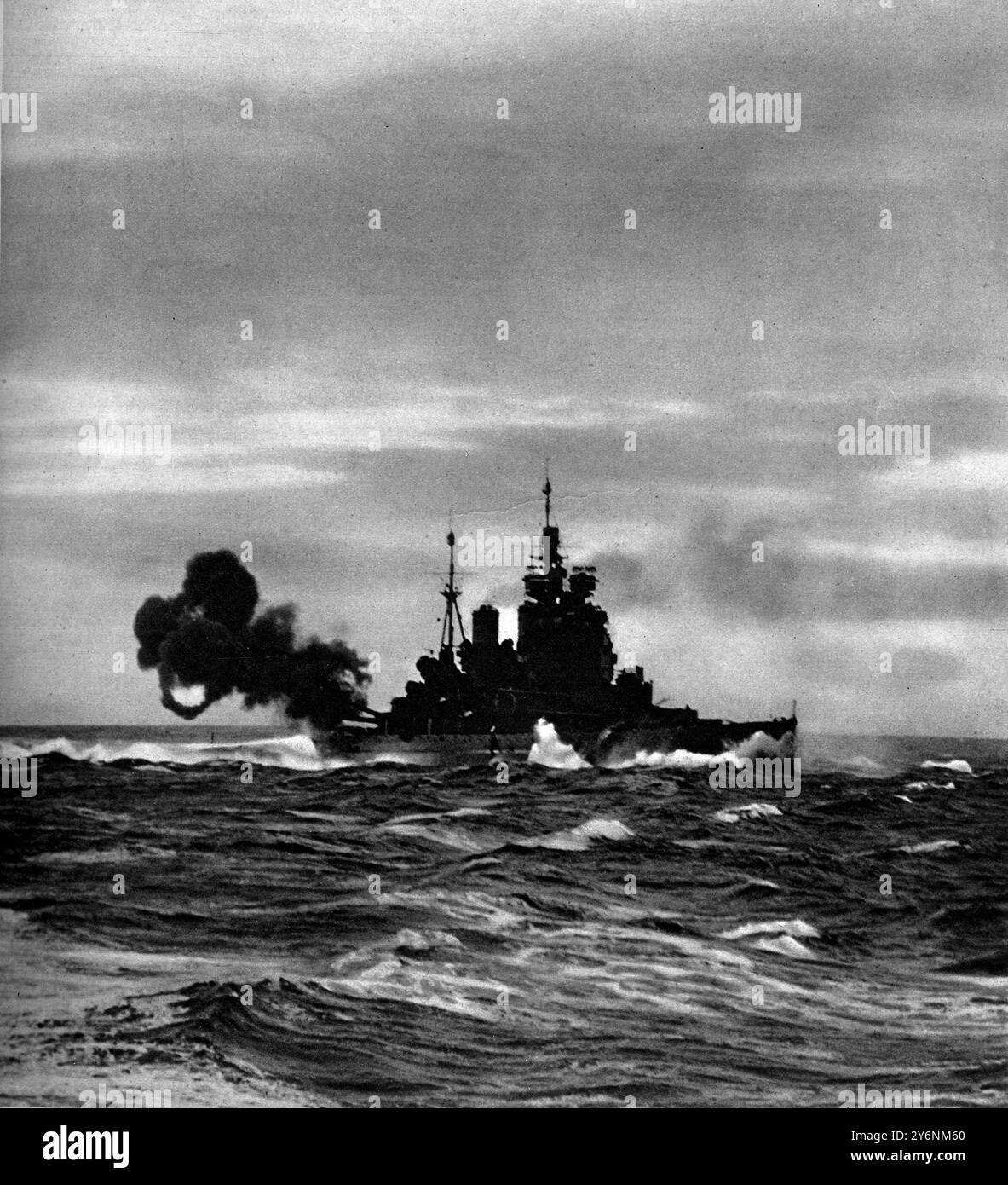 HMS Duke of York leader of the home fleet force which sank the ...