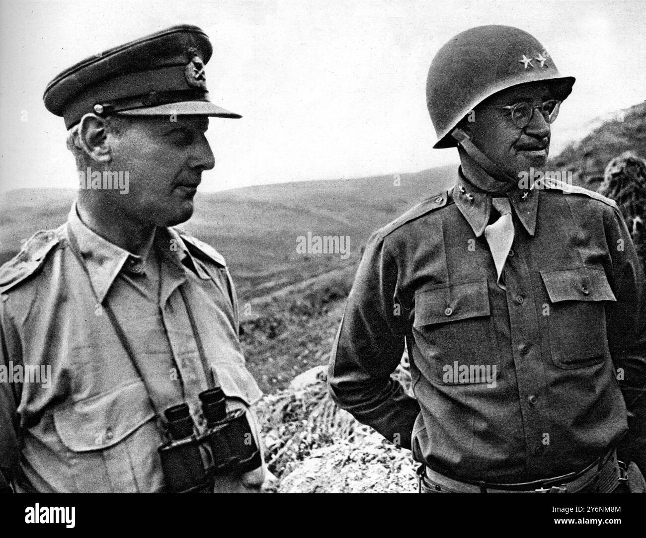 Allied leaders of the victorious land and air forces in Tunisia. Lieut ...