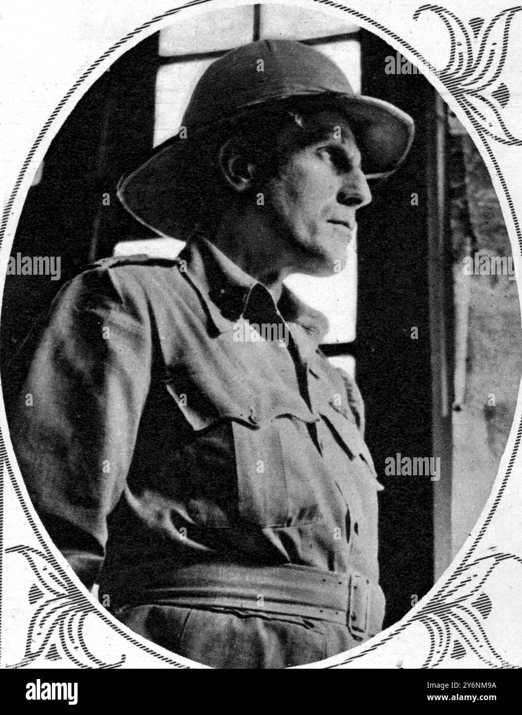 Brigadier Orde Charles Wingate leader of the amazing jungle expedition ...