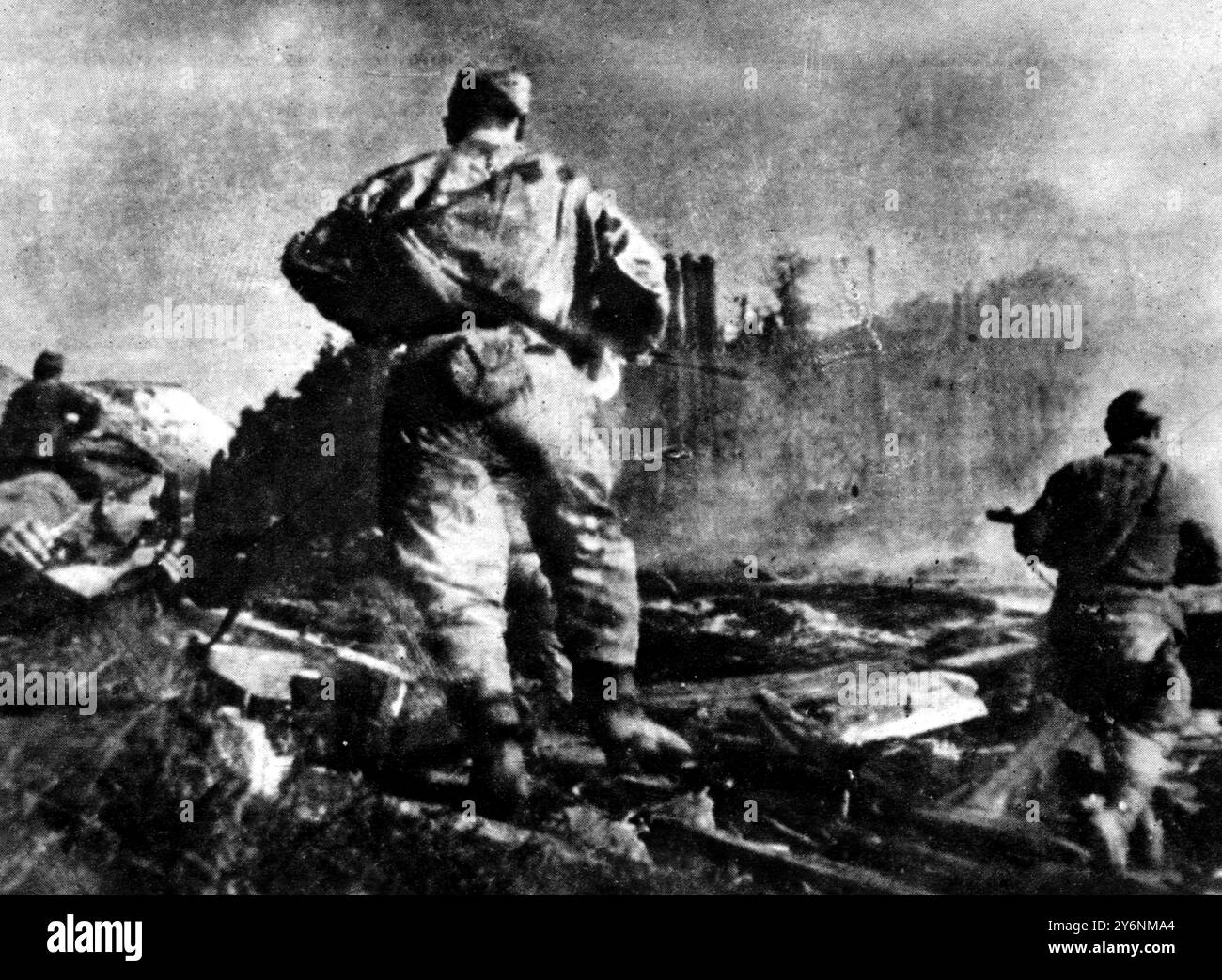 In the wake of the Red Army's great advance: Minsk and other bastions ...