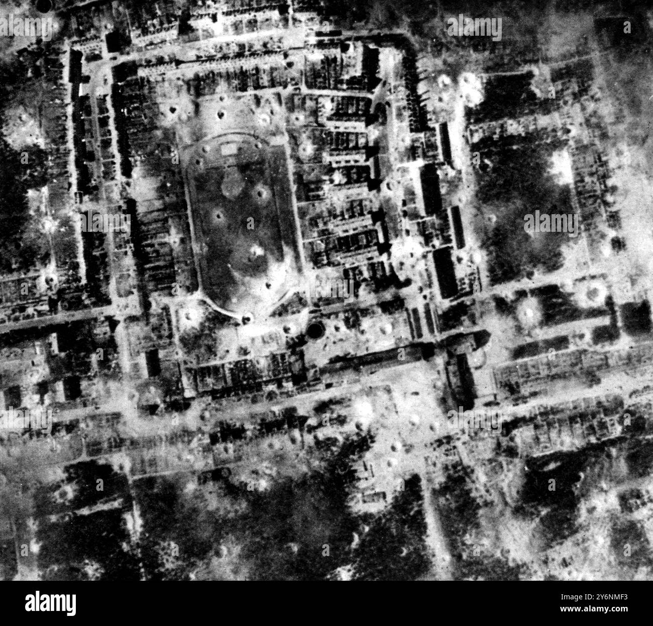 Where the flying bomb was born, Peenemunde, attacked by the RAF. After ...