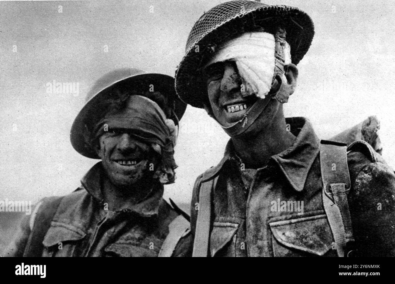 The Battle of the Mareth Line, scenes of the Eighth Army's forward ...