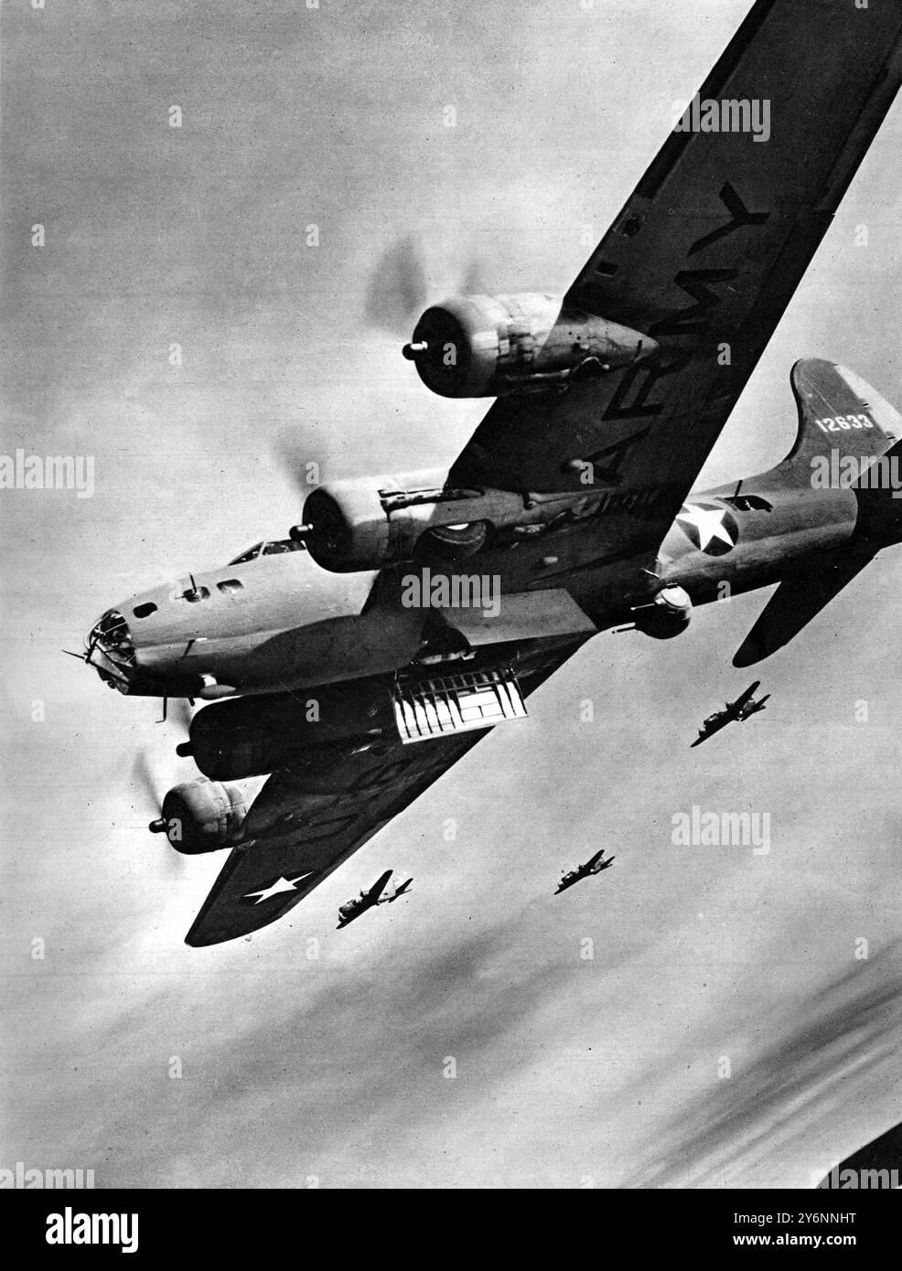 Flying Fortress, prominent in the sensational Bismarck sea battle, going into action ©2004 ...