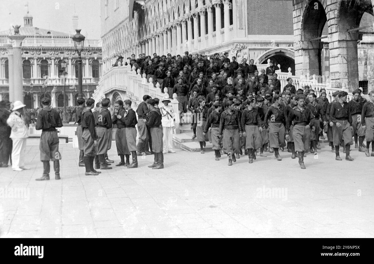 Hitler and mussolini meeting in venice hi-res stock photography and ...