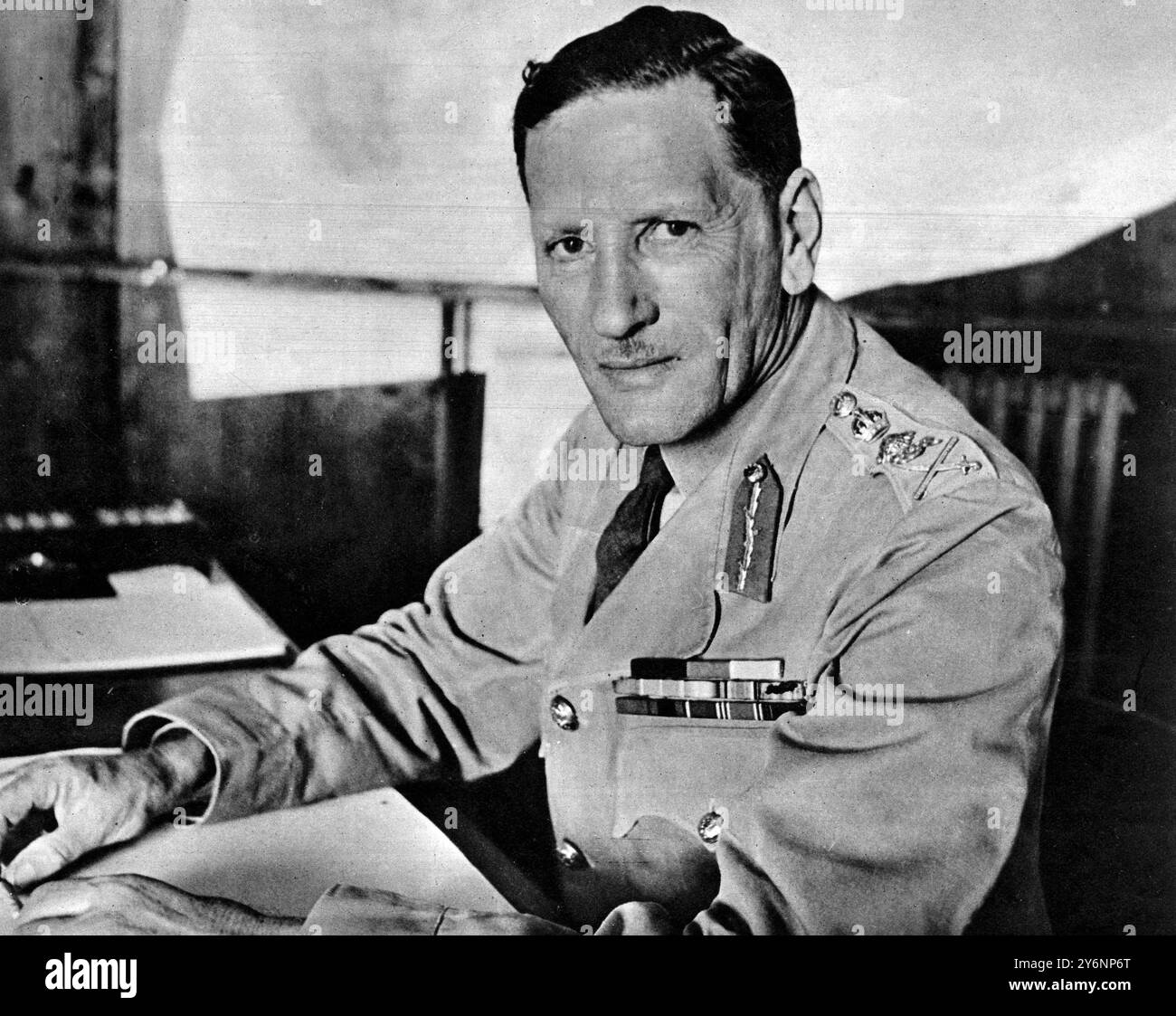 General Sir Claude Auchinleck Commander in Chief middle east, whose ...