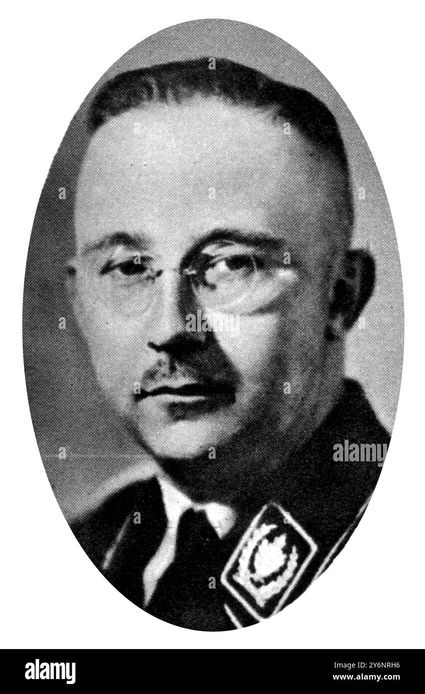 Herr Himmler Chief of the German Police, the Secret Police and the ...