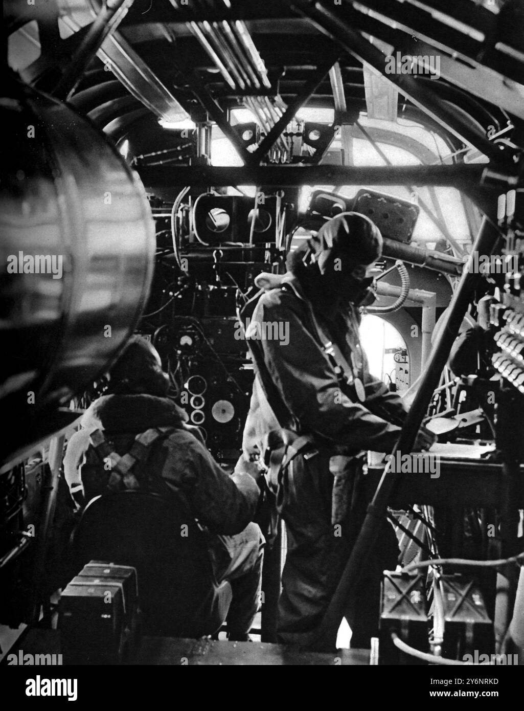 Flying with Britain's Air Armada: in a heavy bomber during daylight ...