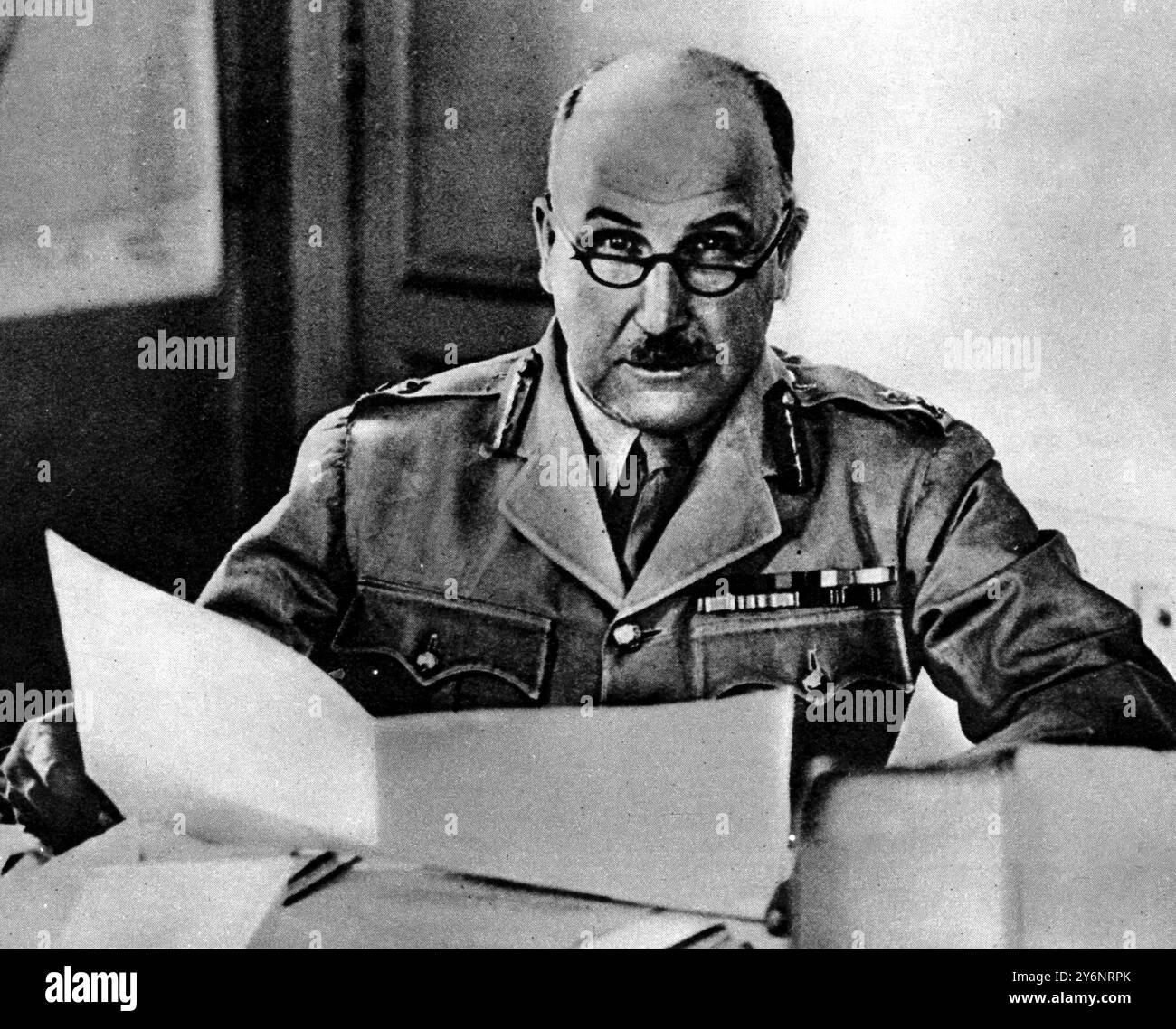 General Sir Henry Maitland Wilson General Officer Commanding the ...