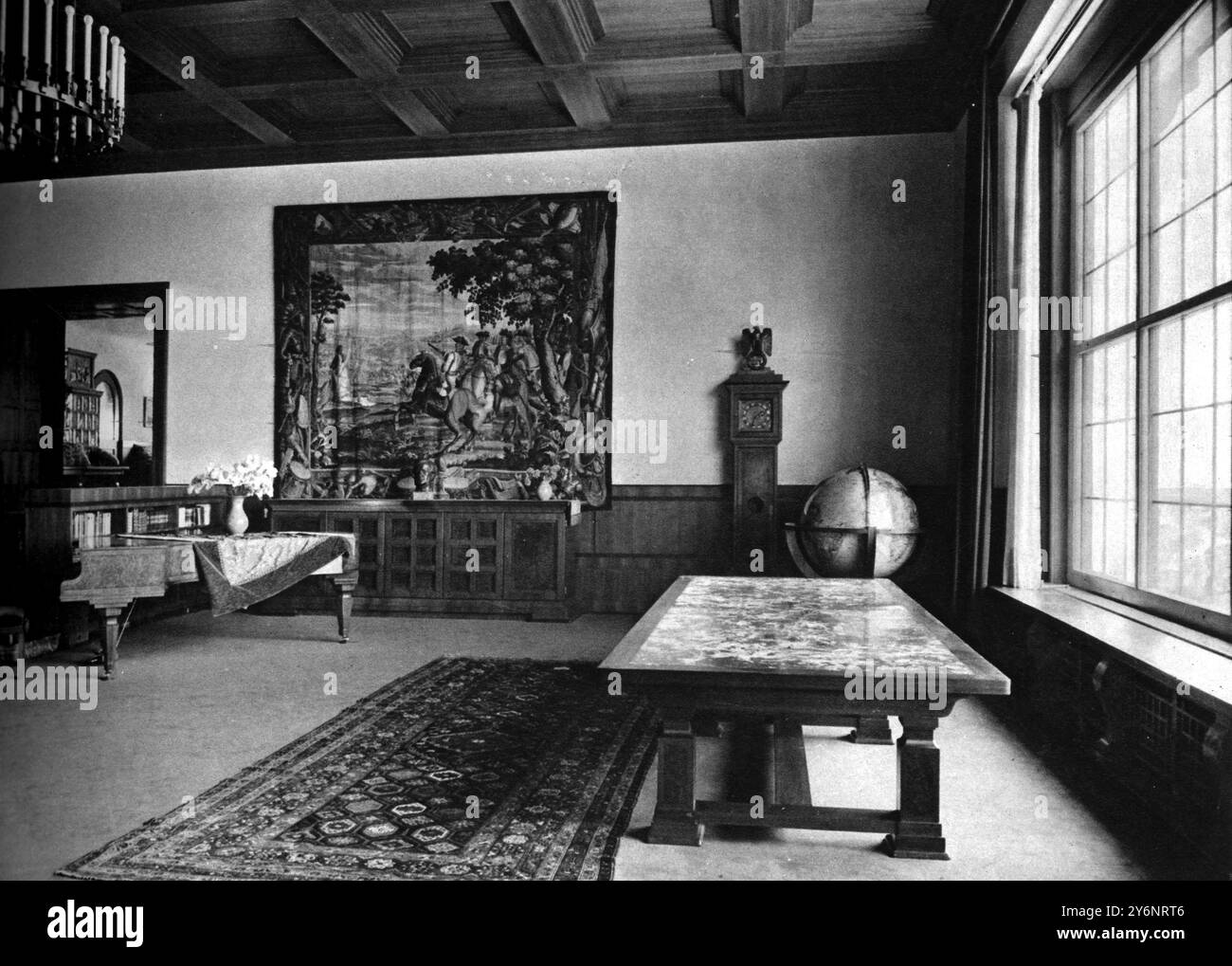 In Herr Hitler's mountain retreat at Berchtesgaden where discussions of ...