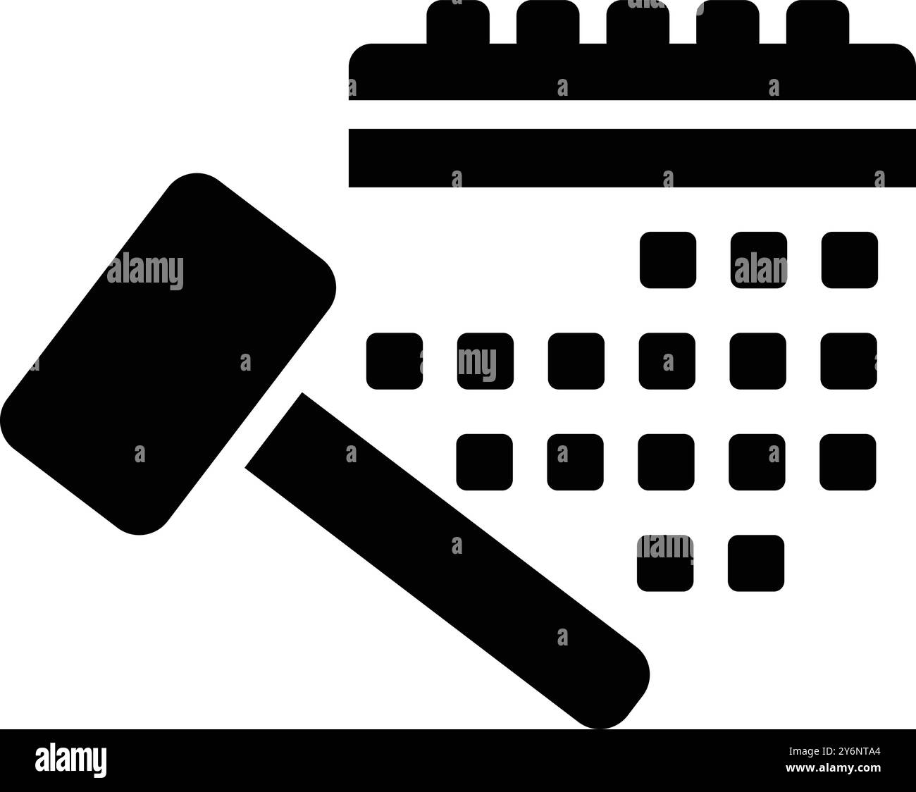 hammer, judge, time, hammer judge icon Stock Vector Image & Art - Alamy