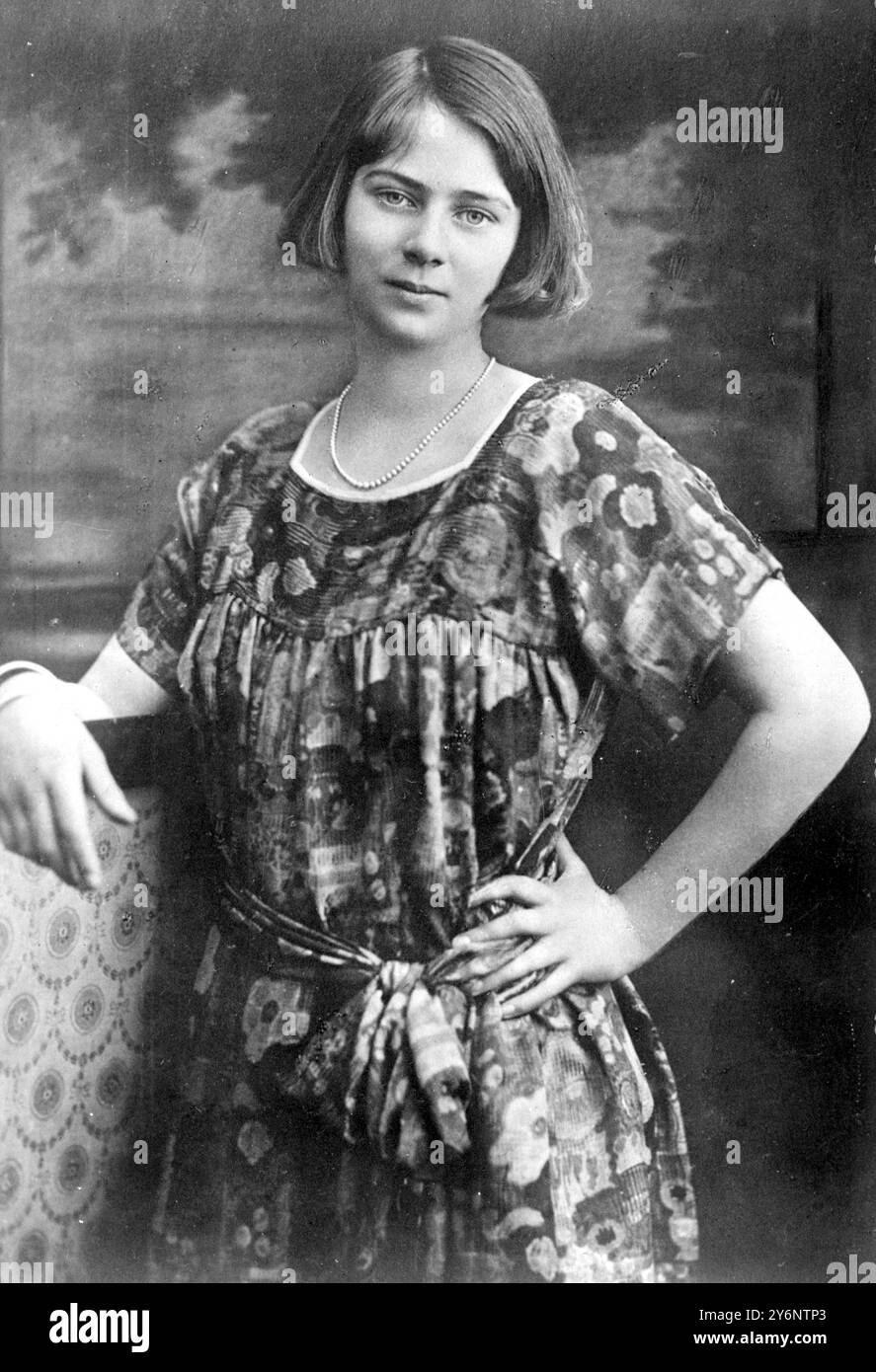 Princess Ileana, the youngest daughter of the King and Queen of Rumania ...