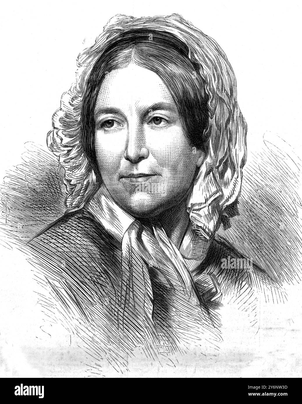 The Late Harriet Martineau Stock Photo - Alamy